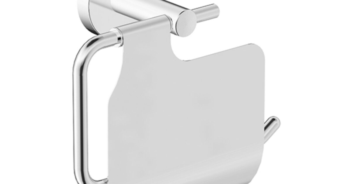 Concept Round Paper Holder with Cover | American Standard