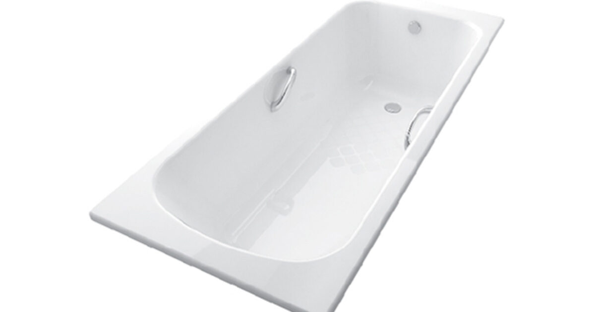 Milano 1.7m Cast Iron Drop-in Tub (w/Ha | American Standard Vietnam